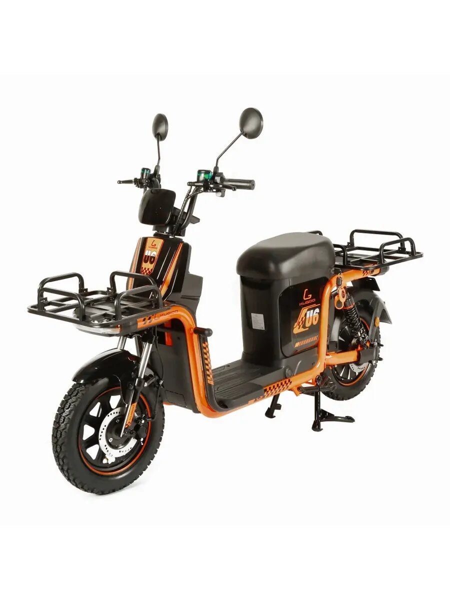 Электроскутер Kugoo U6 2026 800W, 60V/45AH, 16 колеса, Два багажника, 60 км/час