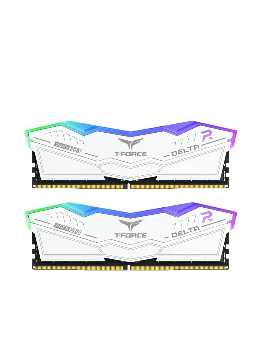 Оперативная память Team Group T-Force Delta FF4D532G6600HC34DC01, RGB, 32GB (2x16GB), DDR5, 6600MHz