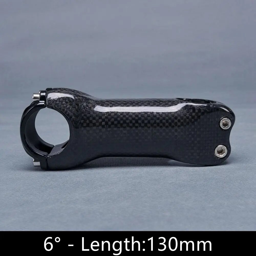 TOMTOU Карбоновый вынос руля для велосипеда 31.8 мм 6 Degree 130mm