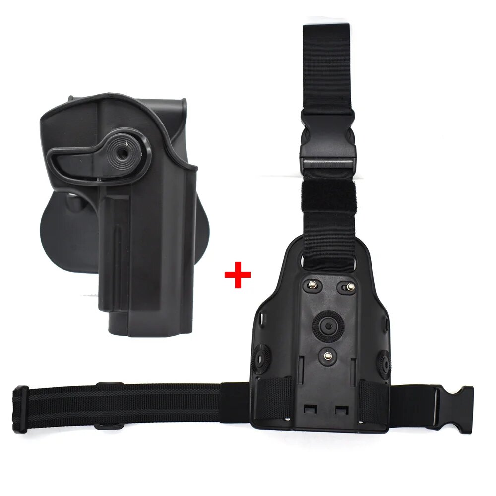 Кобура тактический CLUSGO для Glock 17 19, Beretta M9 92 96, Colt 1911, Beretta PX4 black for m9