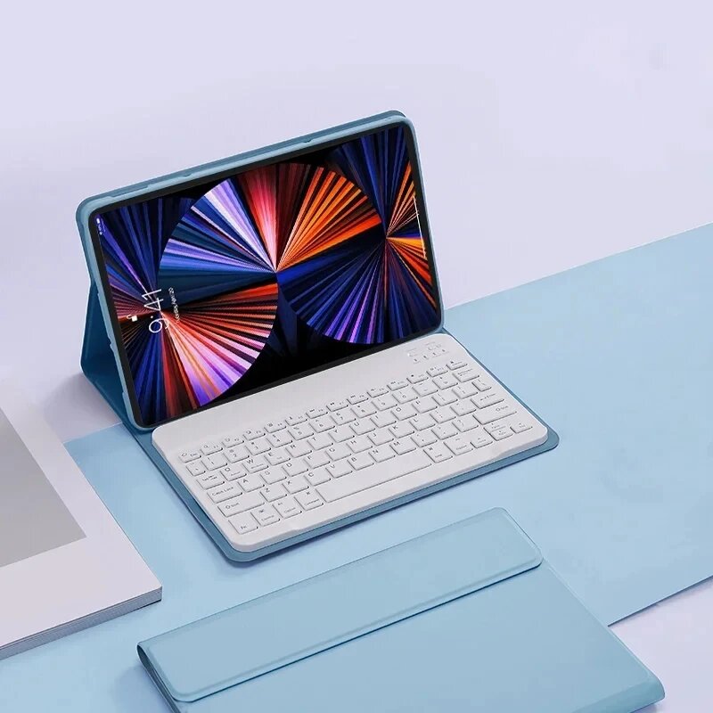 Клавиатура BMAD для Honor Pad MagicPad 2 12,3 дюйма English Russian, Misty Blue