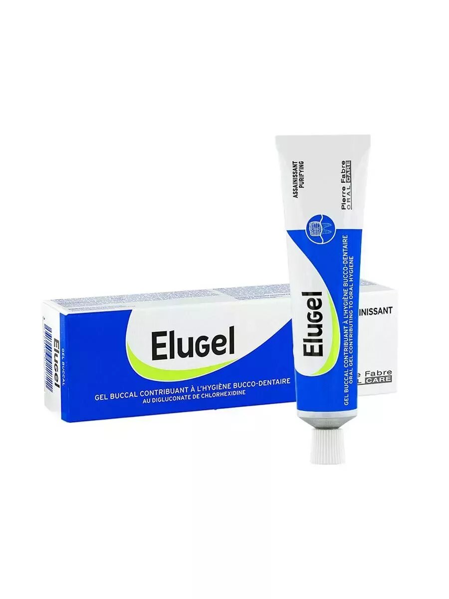 Элюгель гель для полости рта 40мл-1 шт