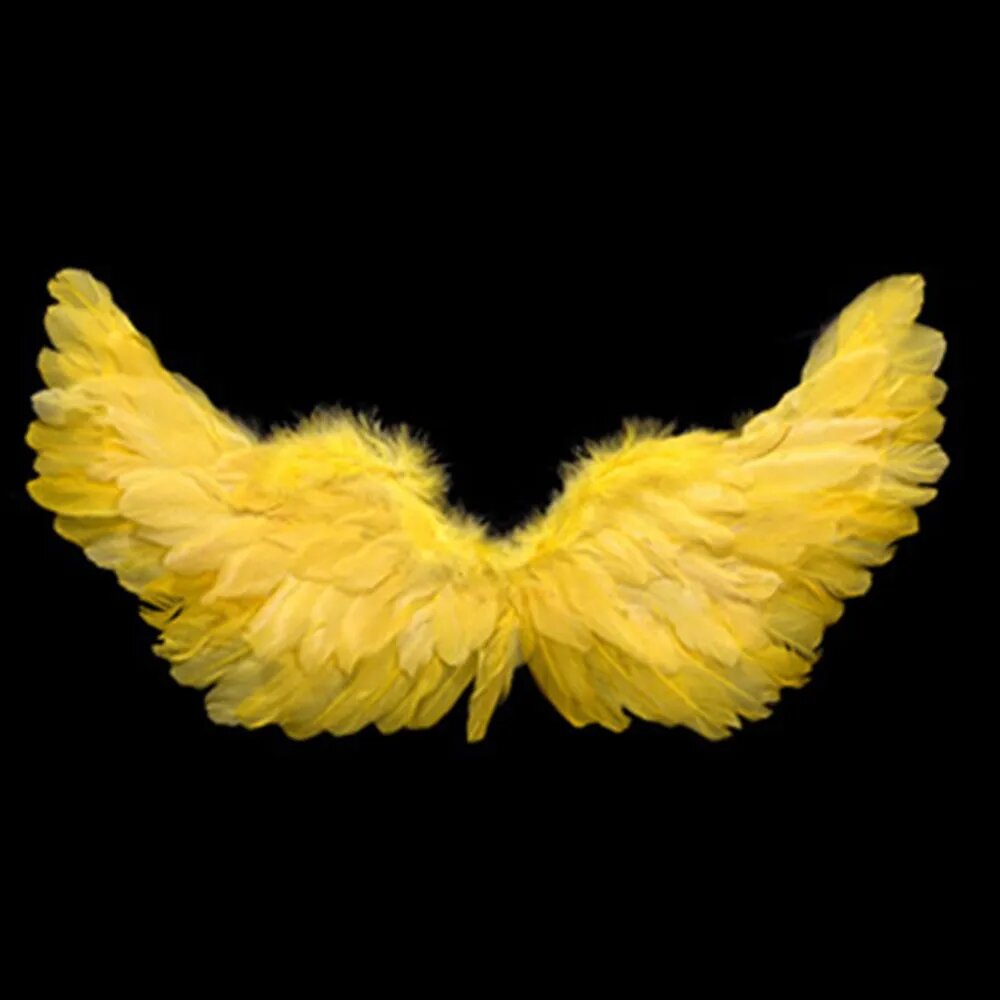 Косплей крылья ангела из перьев - сценический реквизит для Хэллоуина и фотосессий