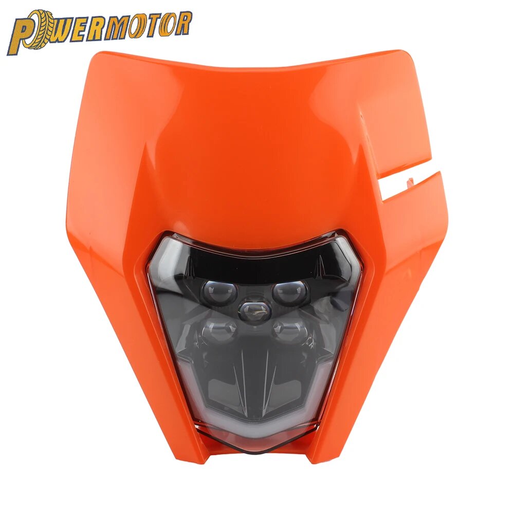 Оранжевая фара LED для KTM EXC/XC/SX/Sxf/MX 18-23