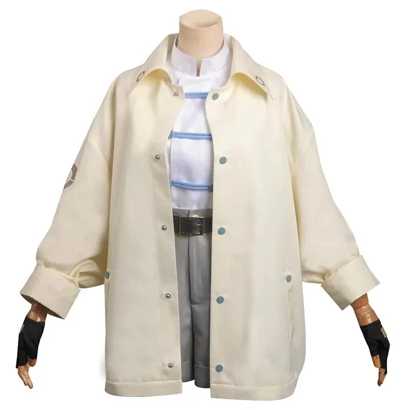 Женский костюм для косплея Meryl Stryfe, полный комплект, пальто, женские наряды, Хэллоуин, карнавал Ixde, закаленный, Y631WN