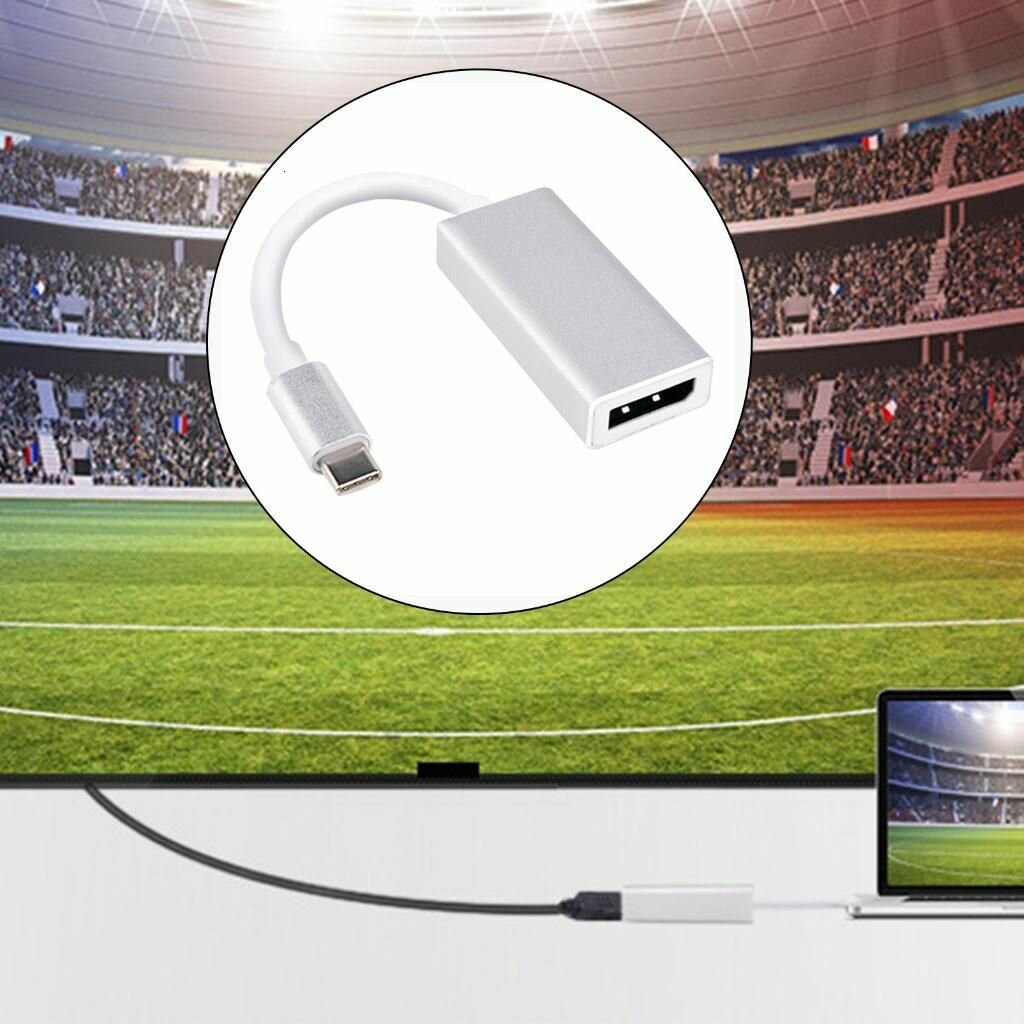 Кабель-адаптер USB 3.1 Type-C DisplayPort — фото 1
