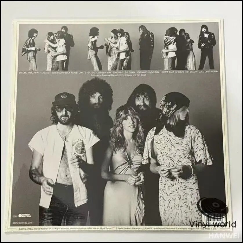 Fleetwood Mac Rumours LP Виниловая пластинка Импорт США Warner Records 2019 — фото 1