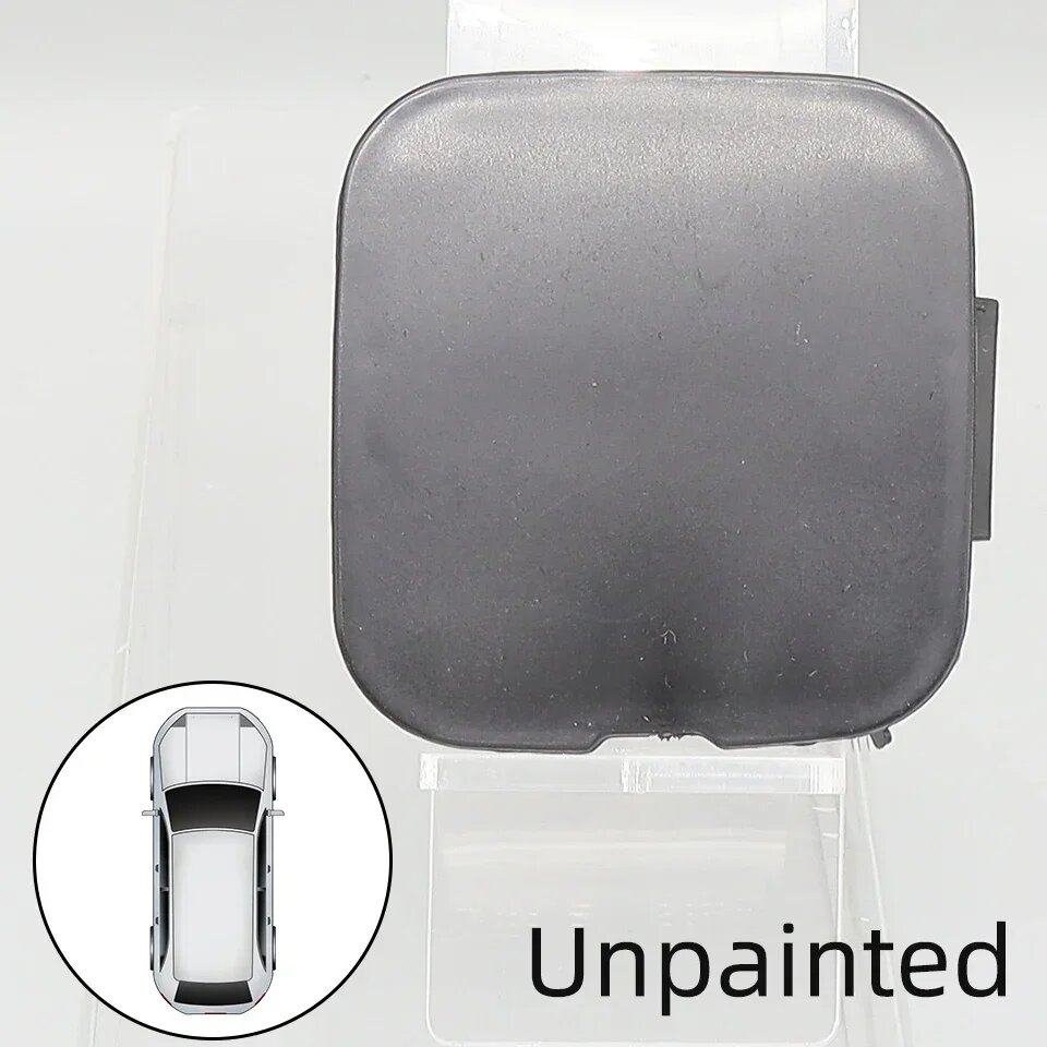 Передний бампер автомобиля, фаркоп, крышка прицепа для Honda Fit Jazz GD GD1 GD3 2003 2004 Unpainted