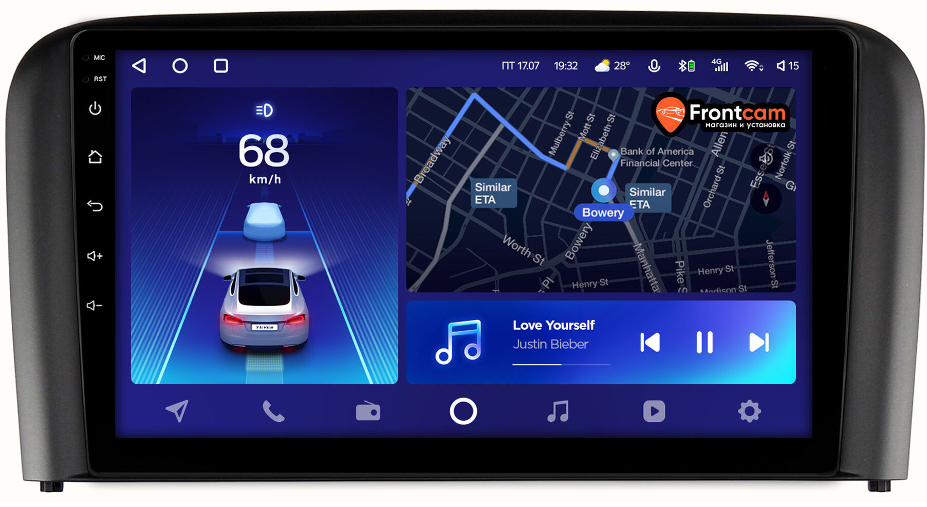 Штатная магнитола Teyes CC2 PLUS 6/128 9" RM-9319 Volvo S80 1998-2006 Android 10 (4G-SIM, DSP, QLed)