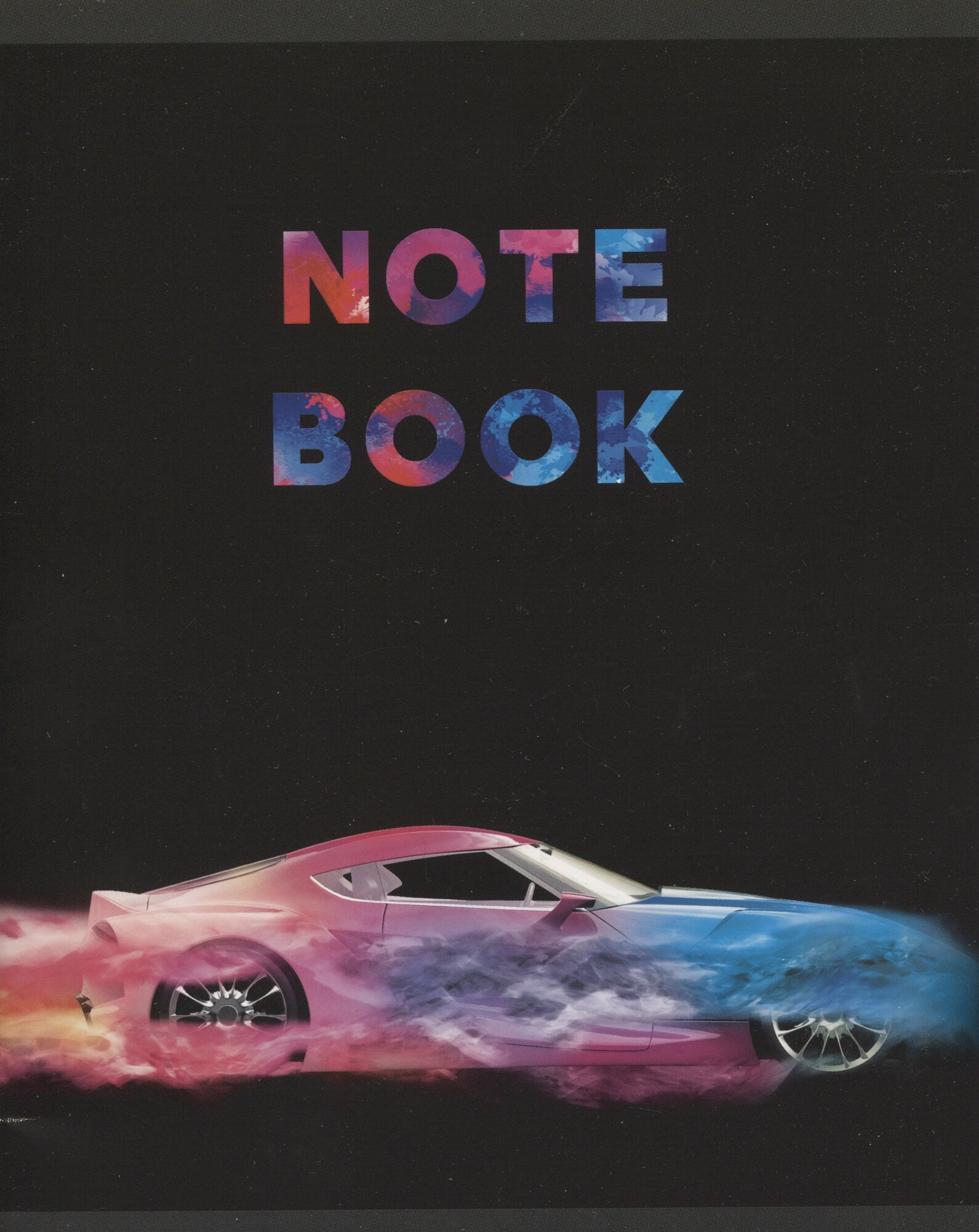 Тетрадь в клетку Listoff, "Красочные машины", 96 листов, в ассортименте