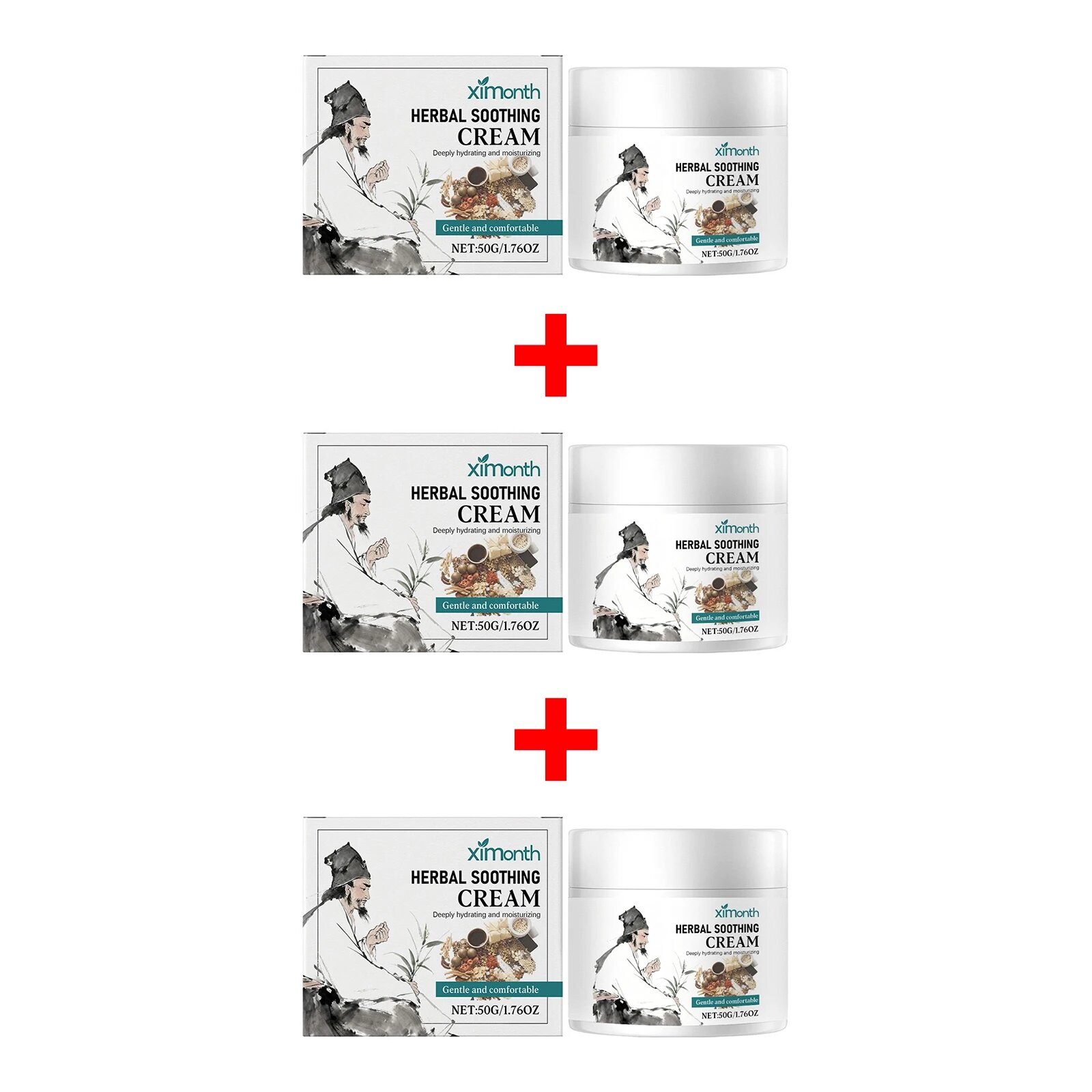 Herbal Psoriasis Skin Cream 150g Boxed