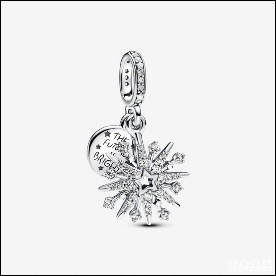 Эксклюзивная подвеска PANDORA в виде рождественской снежинки