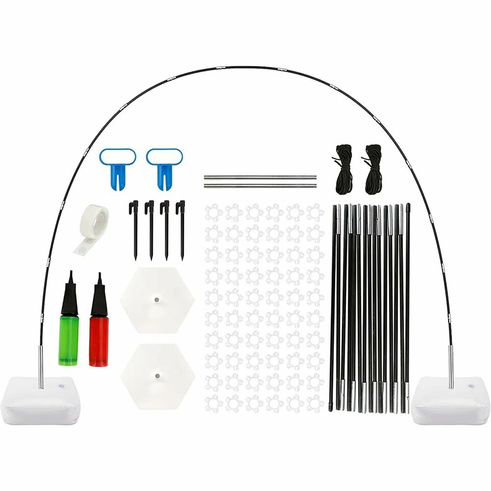 Прочный Каркас Для Арки Из Шаров, Разноцветные, Съемный Дизайн, 1 Комплект