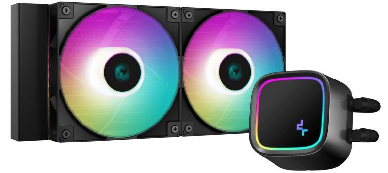 Система водяного охлаждения Deepcool LE520 ARGB Soc-AM5/AM4/1200/1700/1851 белый 4-pin 28.2-32.9dB A