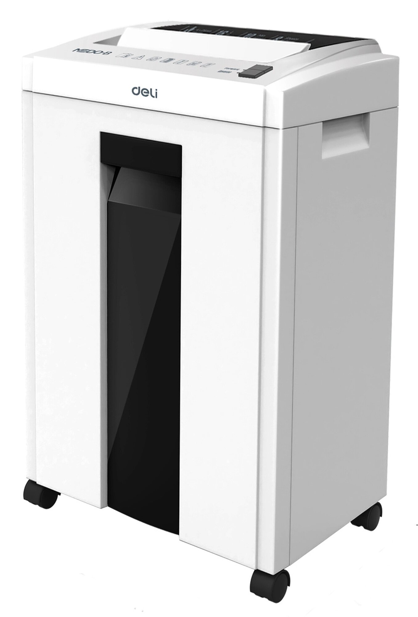 Шредер Deli ET051, с автоподачей, белый, 16л, 8 листов, 2м/мин