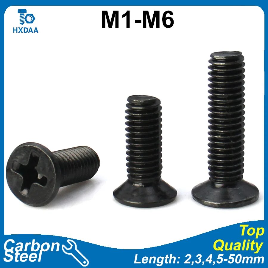 Винты машинные XIAOCHAO WJ1050 M3.0x6mm, 100шт
