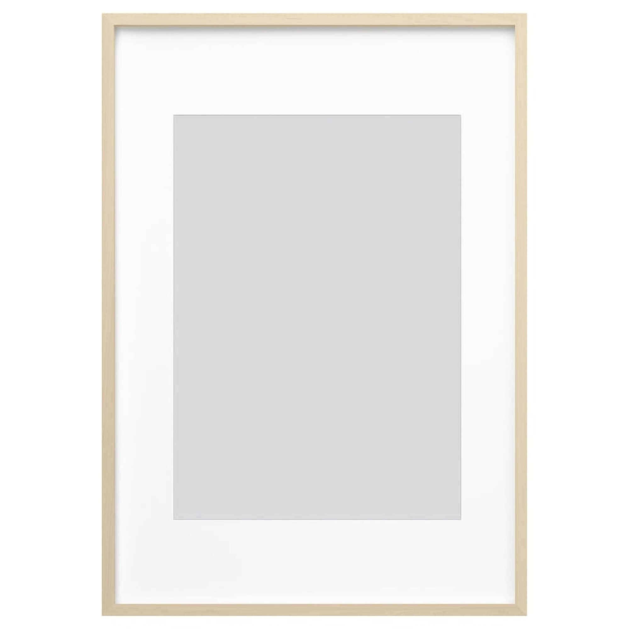 Рамка для фото IKEA RODALM, размер 70x100 см, цвет светло-коричневый, 005.489.38