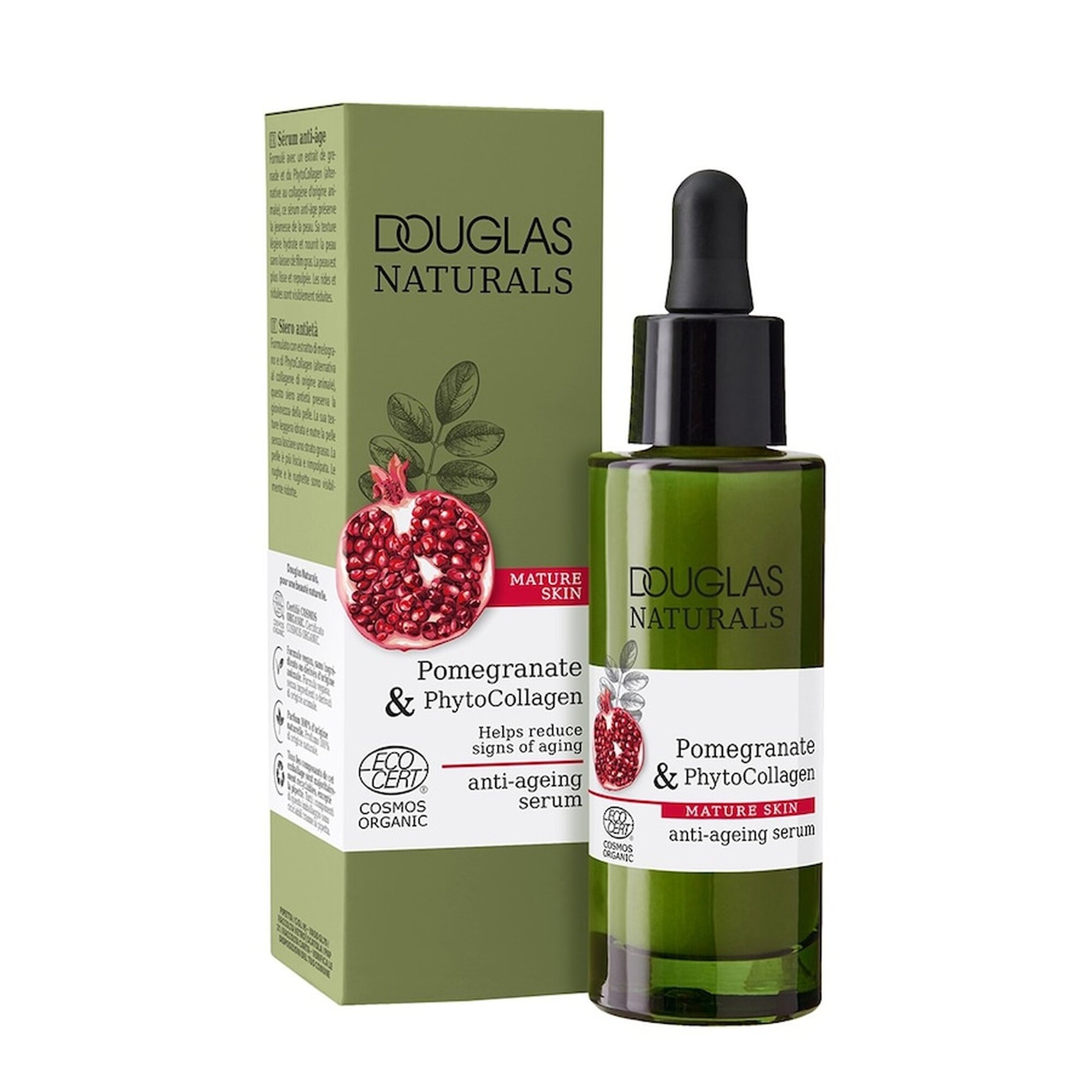 Douglas Collection Антивозрастная сыворотка против старения Naturals Mature skin, 30 мл