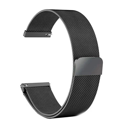 Ремешок для Garmin Venu 2 Milanese Loop черный