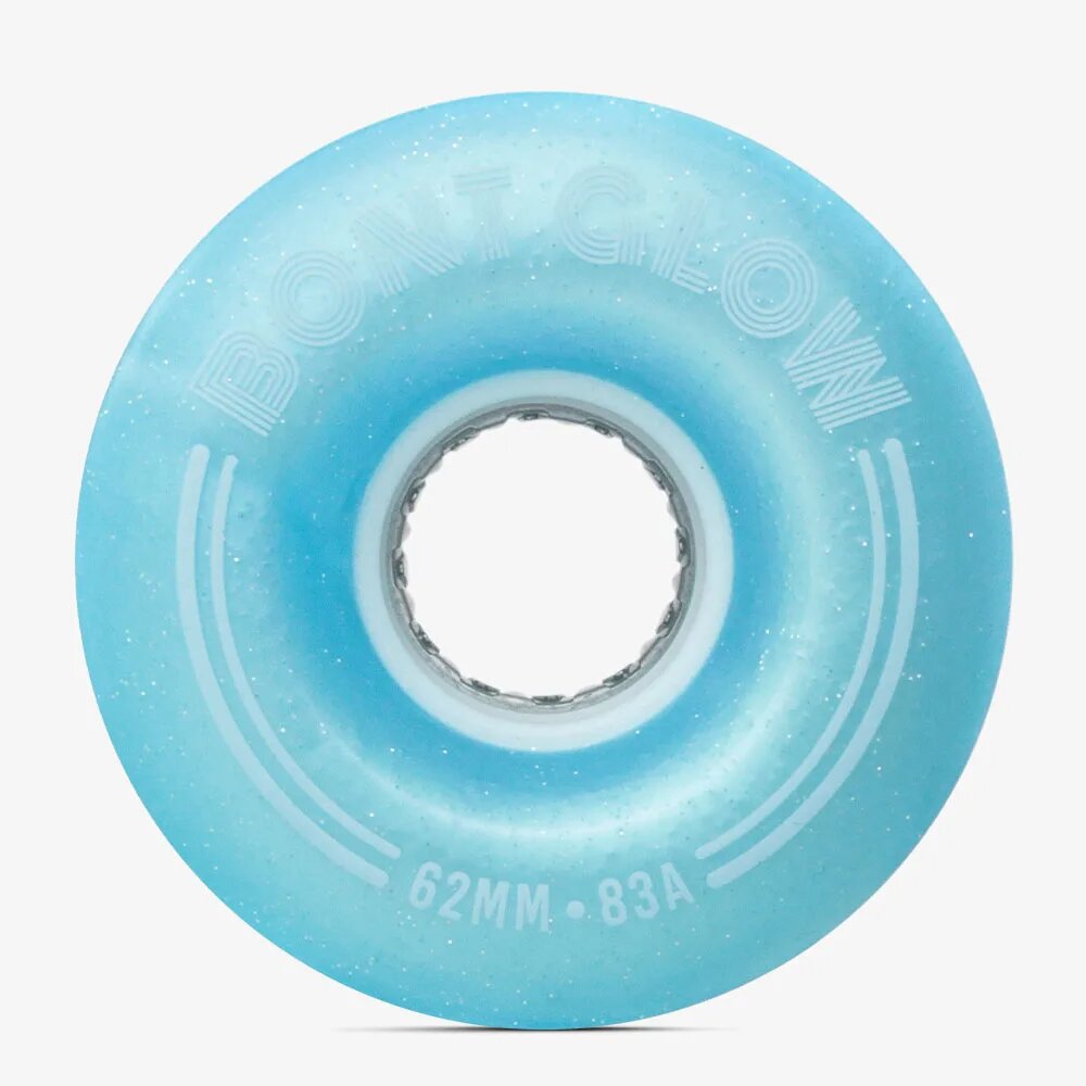 BONT Glow роликовые колеса 62 мм, Tickle Blue