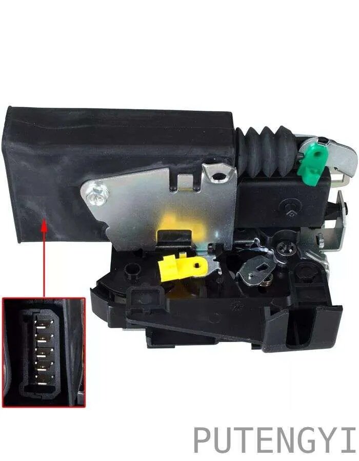 Замок передней левой двери Renault Logan, Sandero (Логан, Сандеро) - 5 контактов 95 apt.8200735225