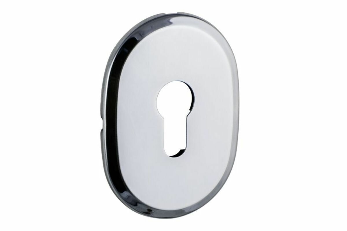 Декоративная накладка Apecsпод цилиндр ESC 473 (90х65) СP хром (2 штуки)