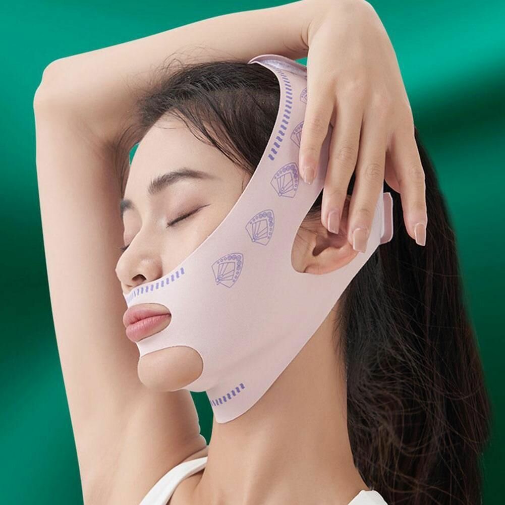 Бандаж Soug V-face подтягивает и укрепляет кожу.