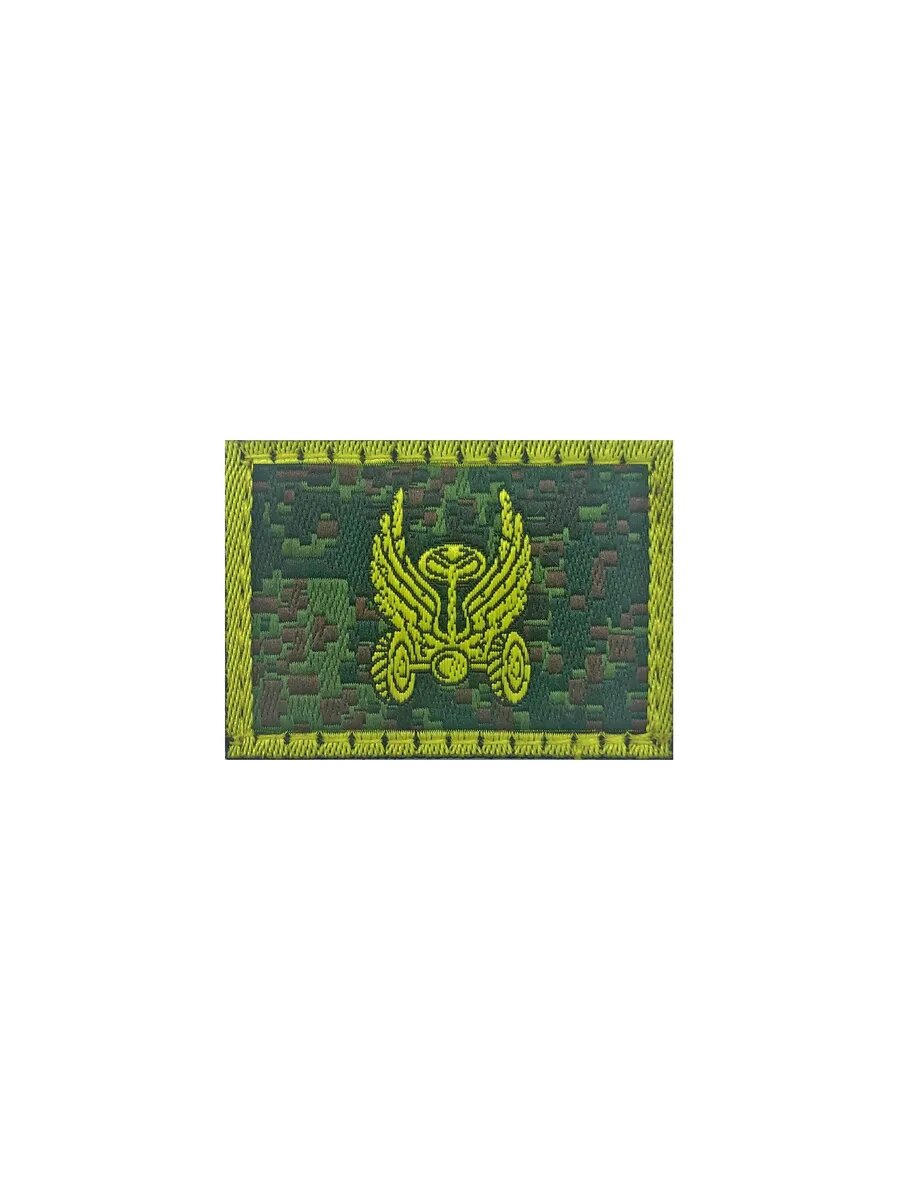 Эмблема автомобильные войска на липе