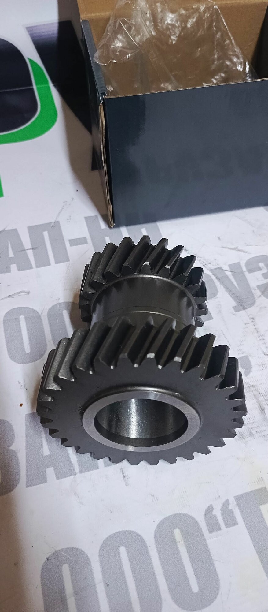 Блок шестерен КПП ГАЗ 3309, Валдай промежуточного вала (2,3 передачи)