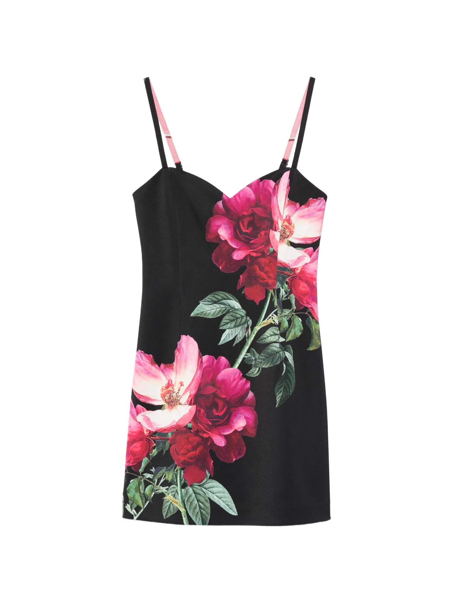 Платье Floral-print mini dress