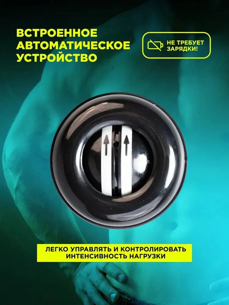 Эспандер , 1 шт, 60 кг, тренажер для развития силы хвата, укрепления связок запястья и повышения выносливости рук — фото 1