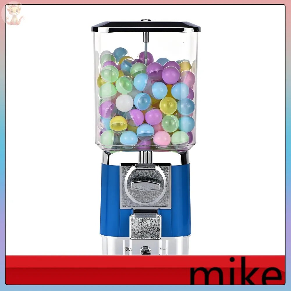 Вендинговый автомат для жвачек, попрыгунчиков, игрушек в капсулах и конфет/Опционально с монетным приводом/Механический торговый вендинговый аппарат KIDS'TOP