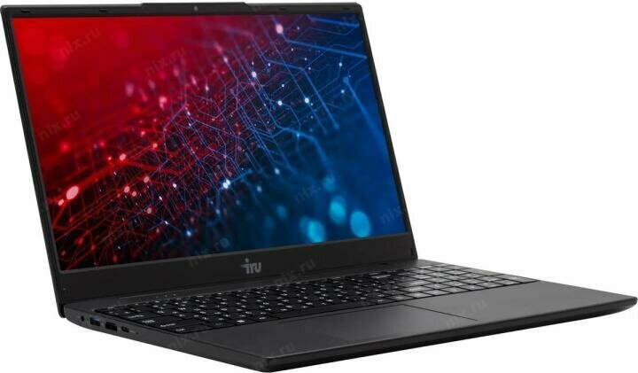 2125433 Ноутбук IRU Tactio 15ALG Core i5 1335U 16Gb SSD512Gb Intel Iris Xe graphics 15" IPS FHD Windows 11 Pro 64 black