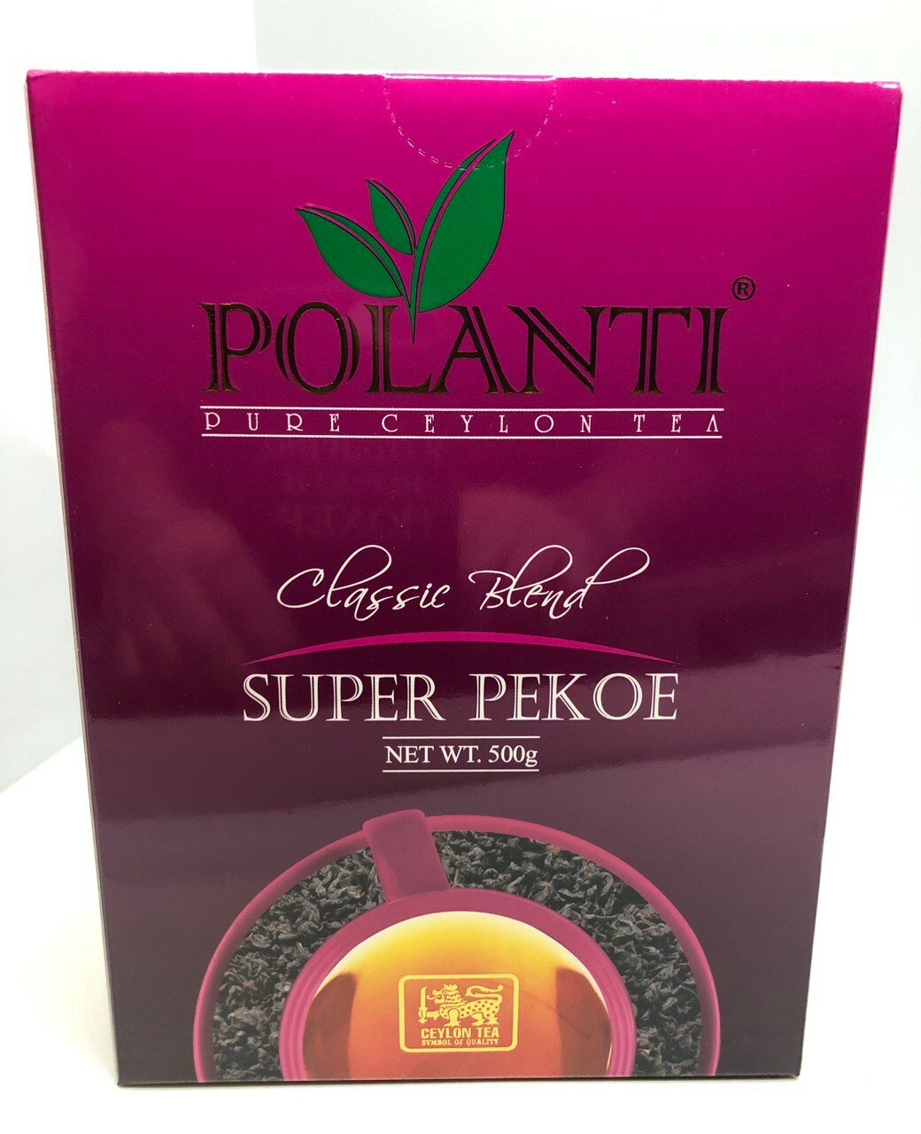 Настоящий цейлонский чай POLANTI Супер Пеко 500 гр.