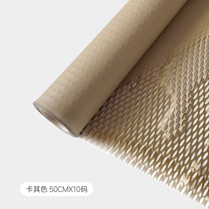 Бумага Xinyou Honeycomb Paper Mesh Art Paper, однотонная бумага для упаковки цветов, бумага для упаковки букетов, материал для флористического магазина, материал для рукоделия, подкладочная бумага.