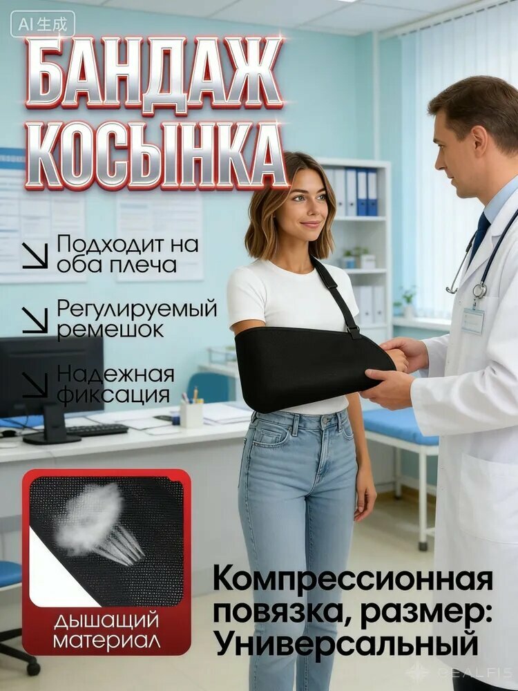 Компрессионная повязка, размер: Универсальный