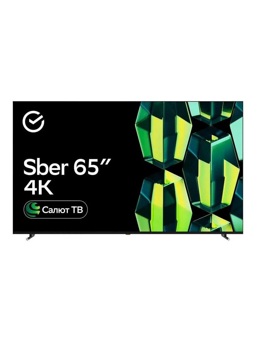65" Телевизор Sber SDX-65U4121 Black