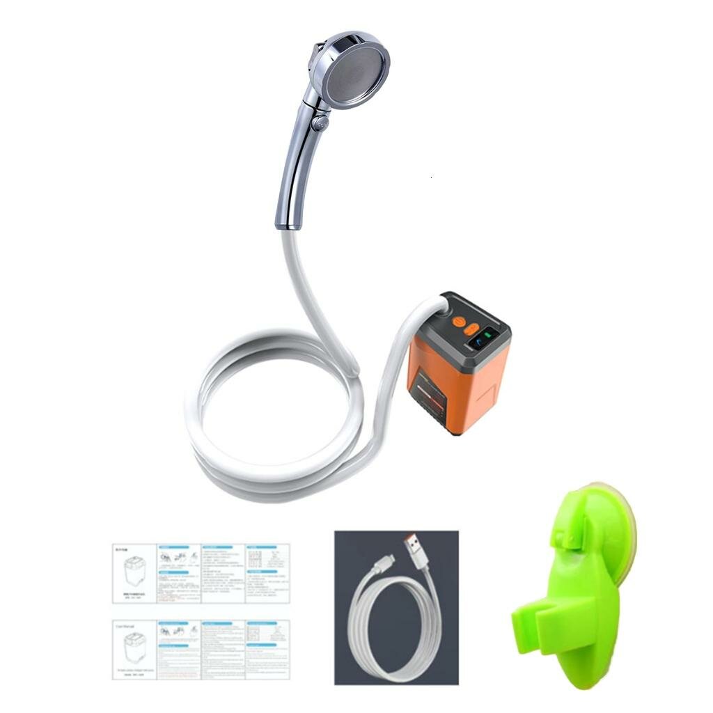 Портативный электрический душ, Оранжевый - Трехскоростной душ