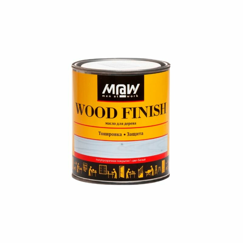 Масло тонирующее (белый) Men At Work