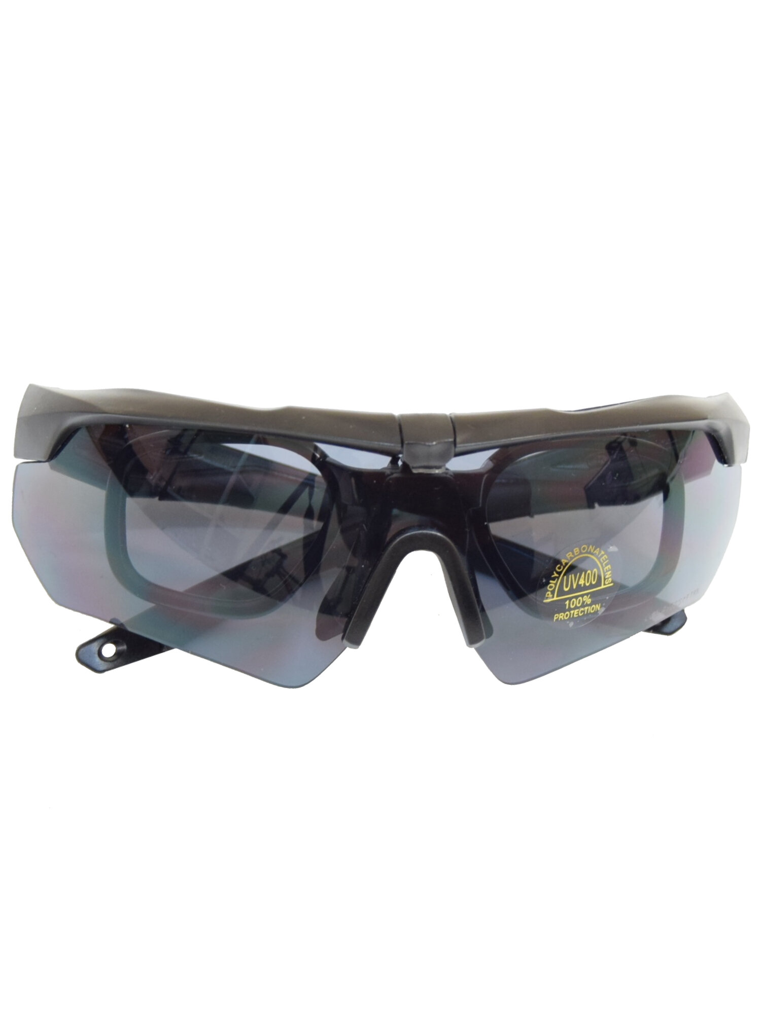 Очки защитные ESS Crossbow, 3 сменные линзы (Black)