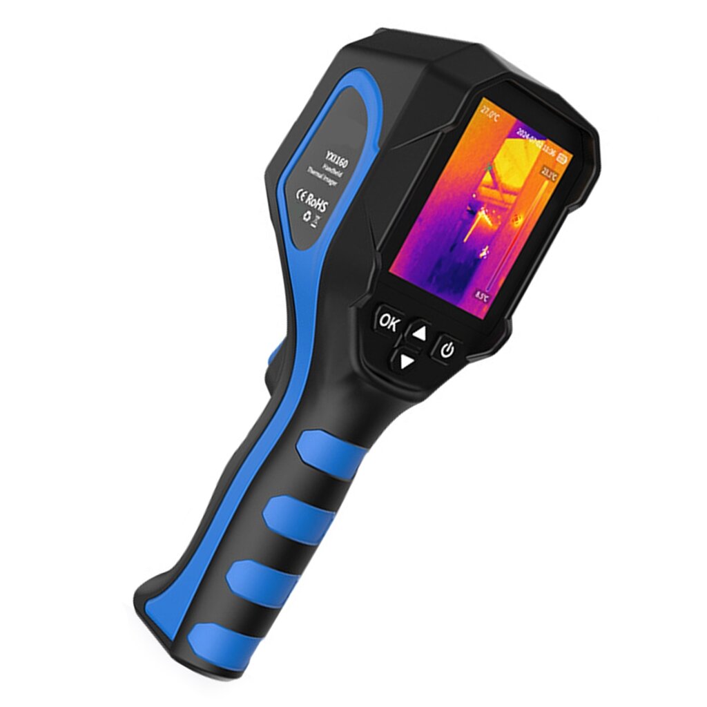 Многофункциональная тепловизионная камера Диапазон измерения тепловизора от -20℃ до 500 ℃ Интерфейсы Type-C Разрешение 80x62/96x96