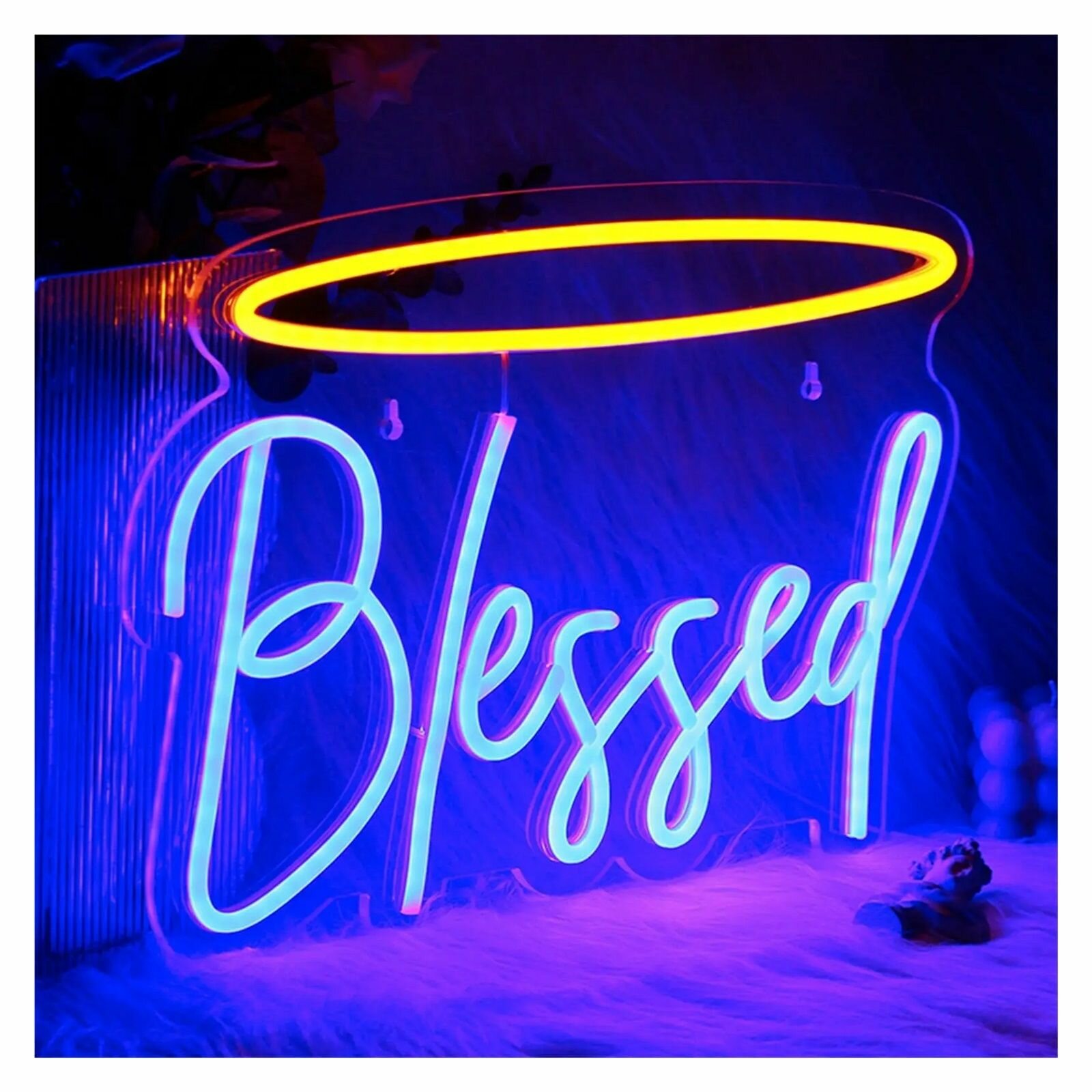 Blessed Декор Неоновой Вывески 40смх27см