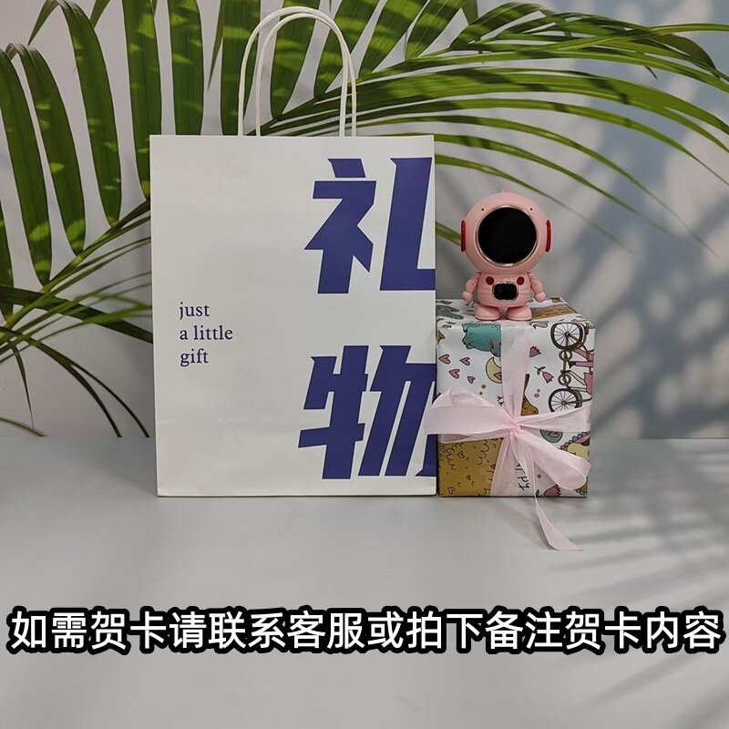 Умная колонка-астронавт с HD-экраном, большая модель Doubao Deepseek с Bluetooth и Wi-Fi, студенческие часы