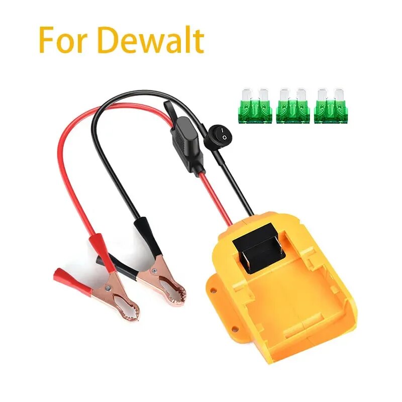 Адаптер аккумулятора Makita/Dewalt/Milwaukee 18/20 В For Dewalt
