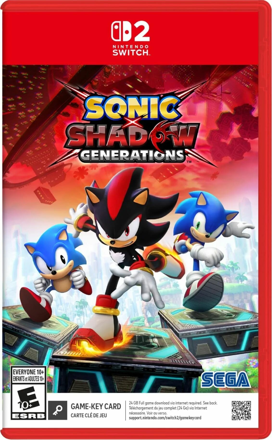 Sonic X Shadow Generations (русские субтитры) Nintendo Switch 2