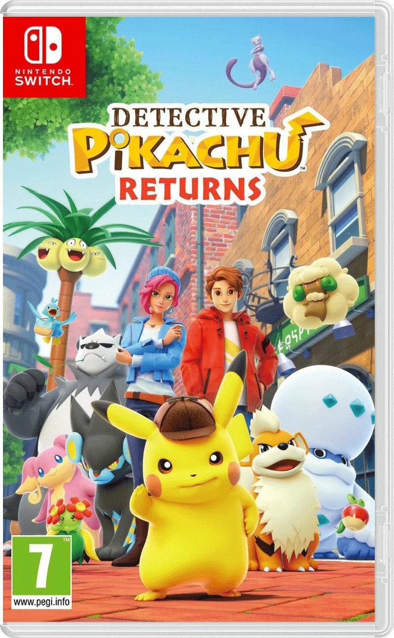 Detective Pikachu Returns, Nintendo Switch, английская версия