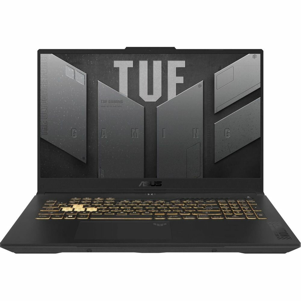 Ноутбук ASUS TUF Gaming F17 FX707VJB-HX100 Intel Core 5 210H/16Gb (1*16 D5)/SSD512Gb/RTX3050 6Gb (65W)/17.3"/IPS/FHD/1920x1080/144Hz/NoOS/RJ-45/Grey/2.6kg