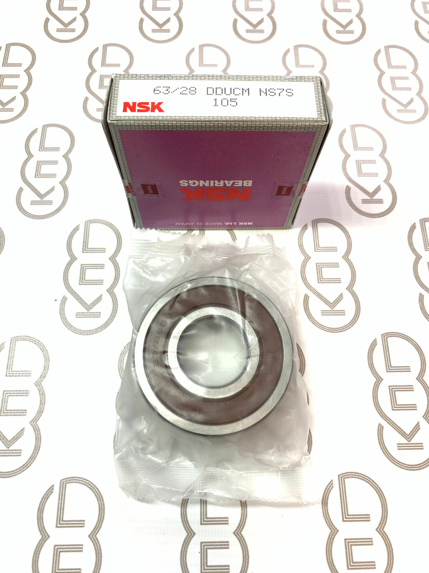 Подшипник NSK 63/28 DDU CM 28*68*18 мм Япония