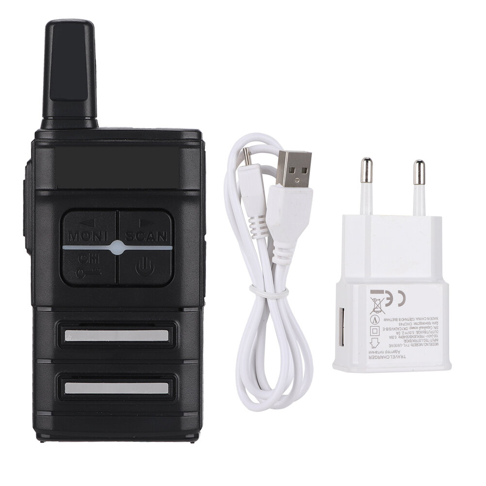 Портативная УКВ радиостанция 400470 МГц, 16 каналов, симплексная, FM