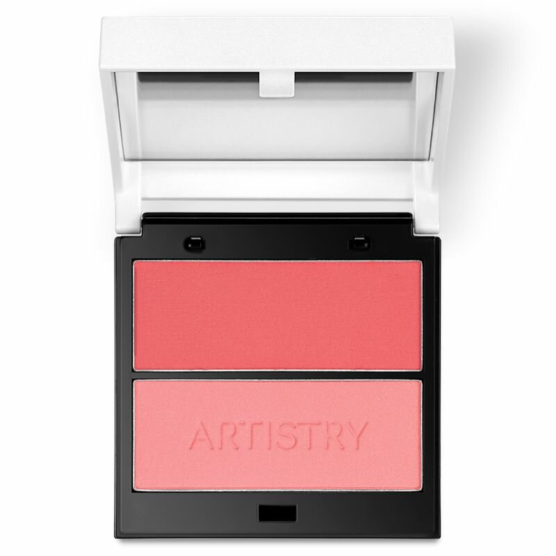 Artistry Go Vibrant Кремовые и сухие румяна 2в1, Pink Spring Fling; Amway